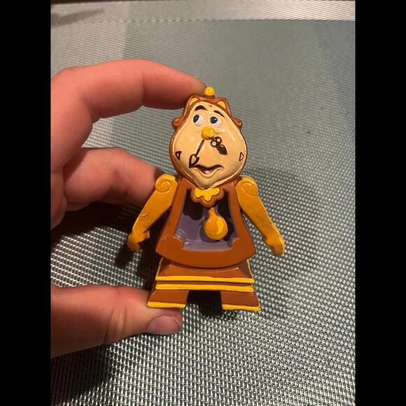 Disney | Toys | Cogsworth Bendable Poseable Figure Disneys Beauty And ...